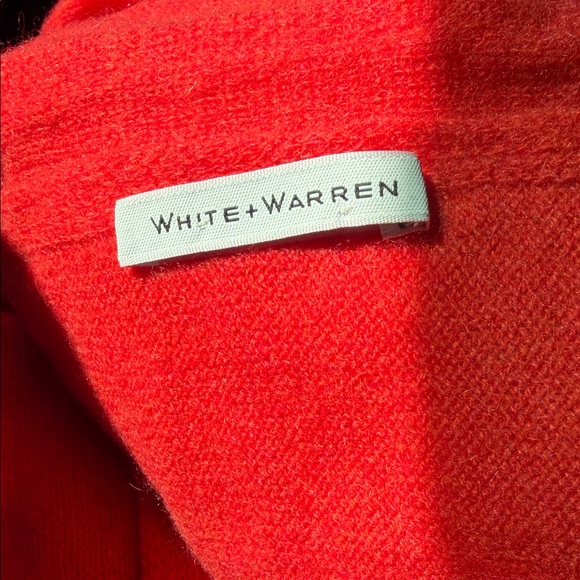 White + Warren | Accessories | White Warren Bright Red Knit Accessory ...